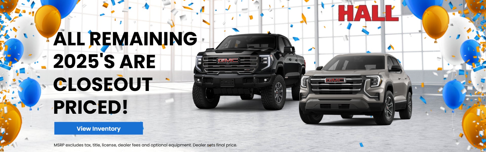 GMC Dealer | Used Car Dealer in Tyler, Tx | Hall Buick GMC